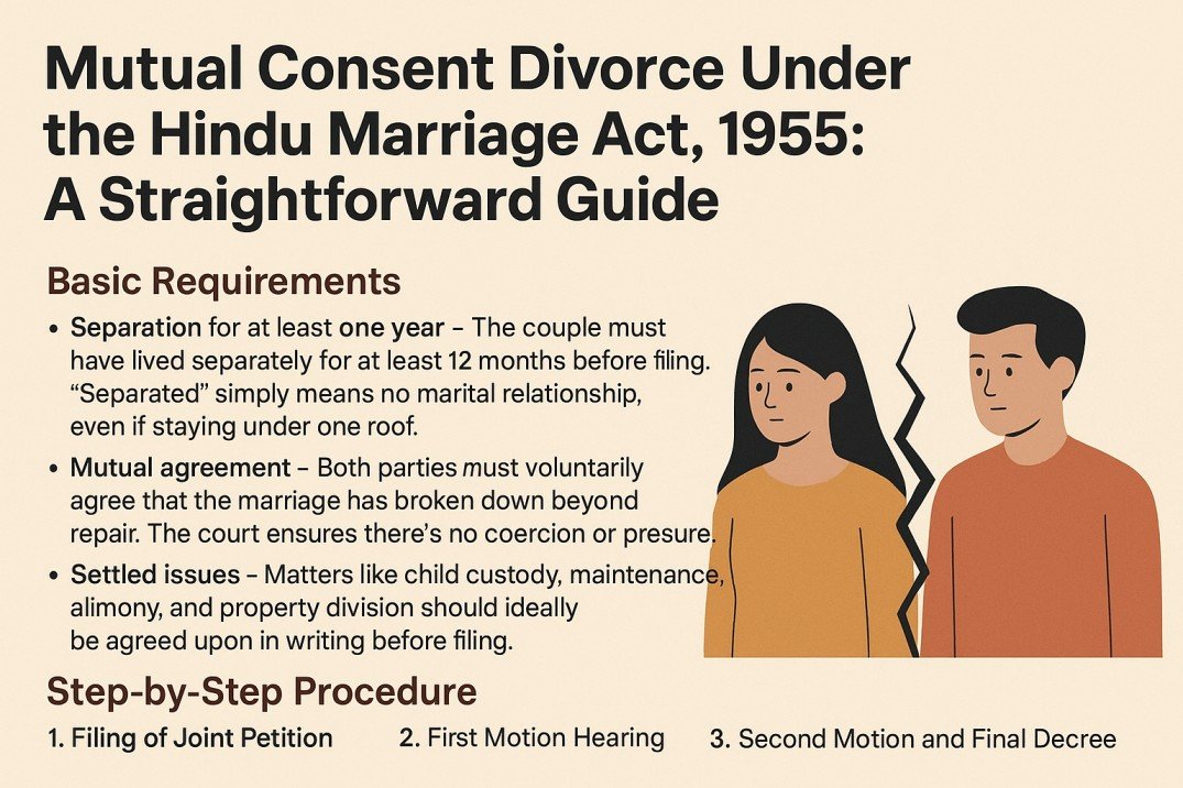 Mutual Consent Divorce Under the Hindu Marriage Act, 1955: A ...